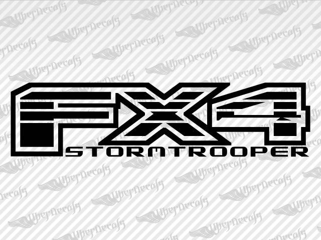 Ford FX4 OFF ROAD Decal stickers