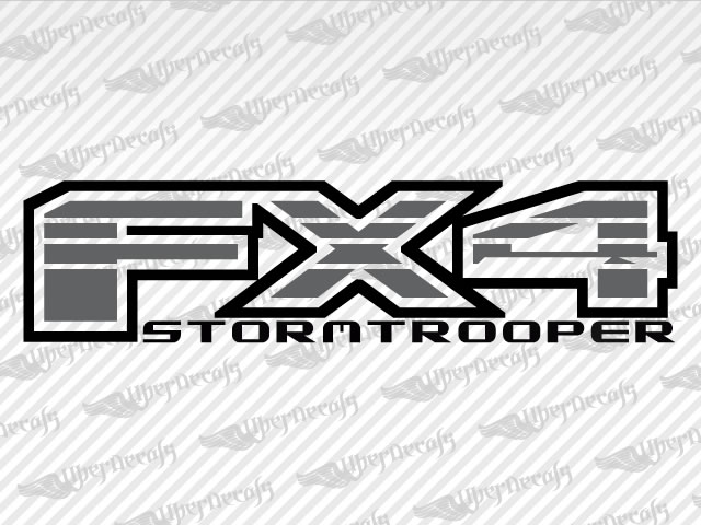 Ford FX4 OFF ROAD Decal stickers